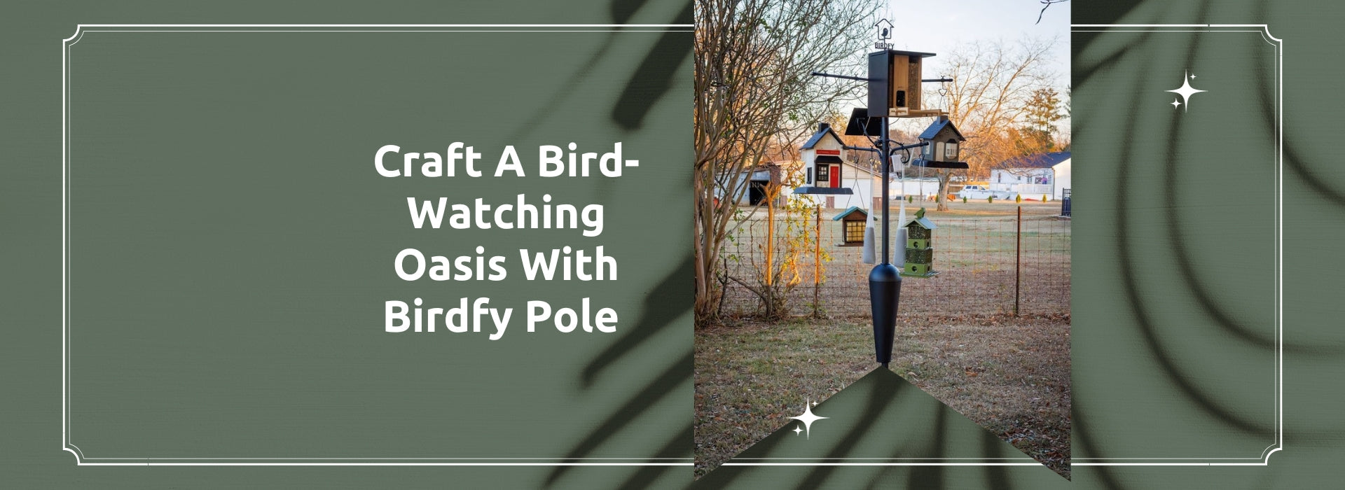 Introducing Birdfy's Innovative Birdfy Pole Station: Craft A Bird-Watc