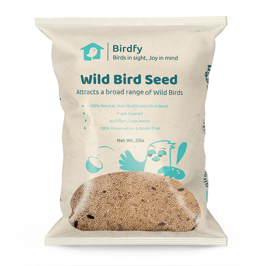 Birdfy Feeder Bamboo - Smart Bird Feeder with Eco-friendly Material