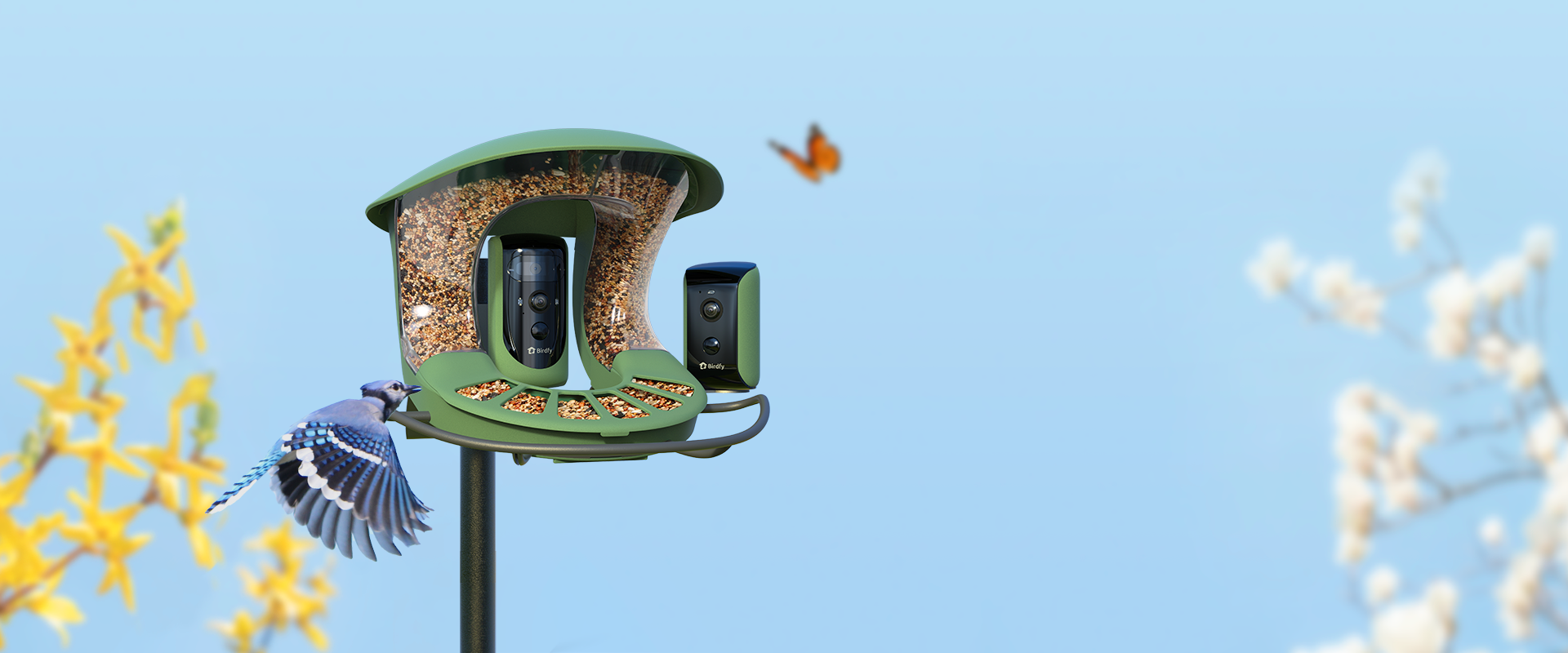 Birdfy Feeder 2 Duo - Bird Feeder with Camera
