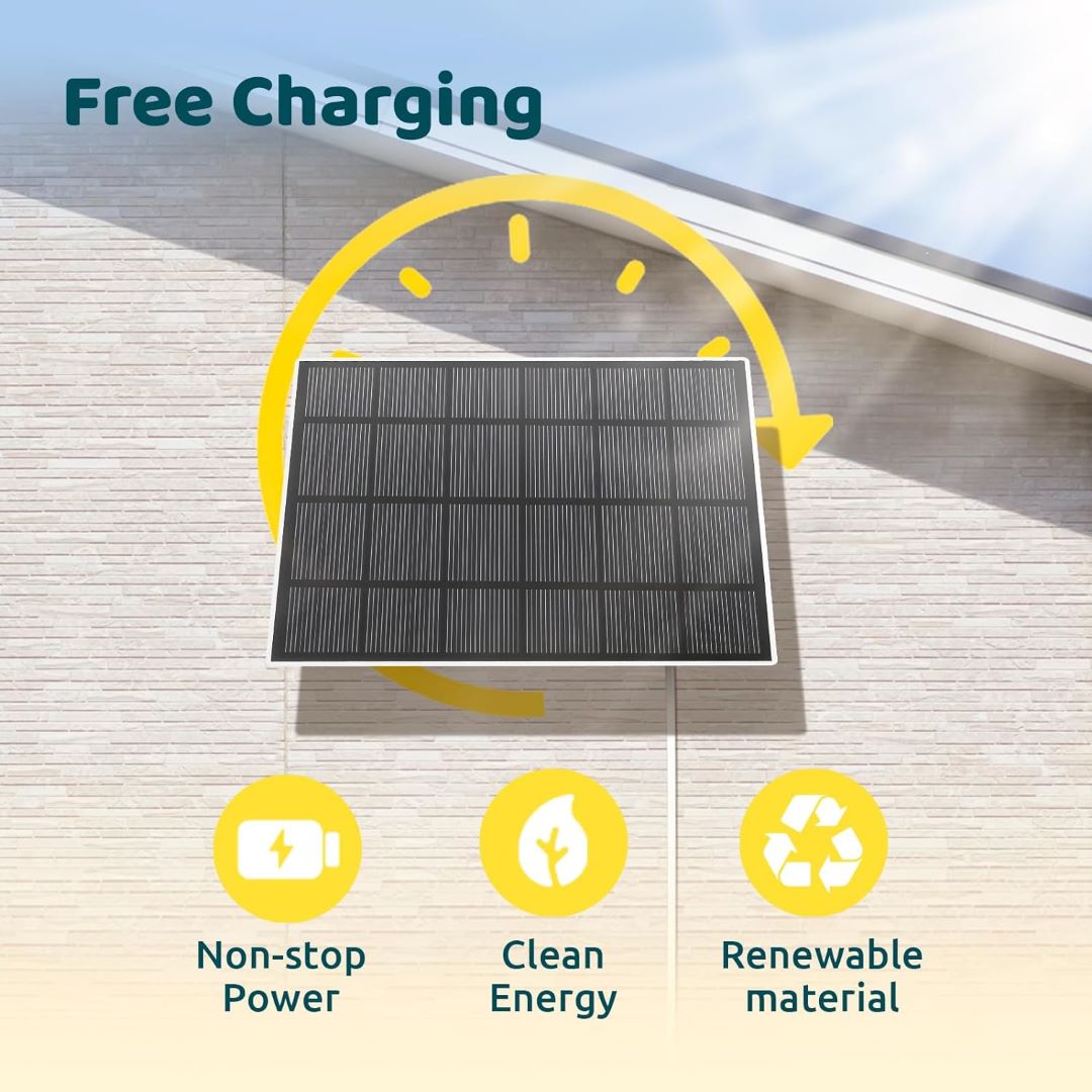 Birdfy Solar Panel - Type C | Power Your Bird Feeder Camera