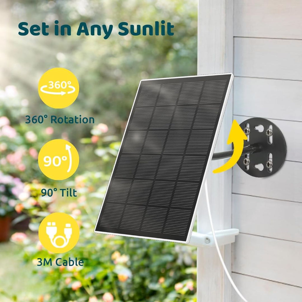 Birdfy Solar Panel - Type C | Power Your Bird Feeder Camera